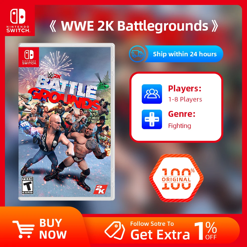 Wwe game for nintendo switch store