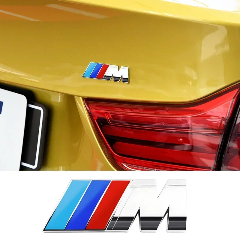 1 шт. наклейка на заднюю эмблему багажника автомобиля для BMW M Performance E34 E36 E60 E90 E46 ...
