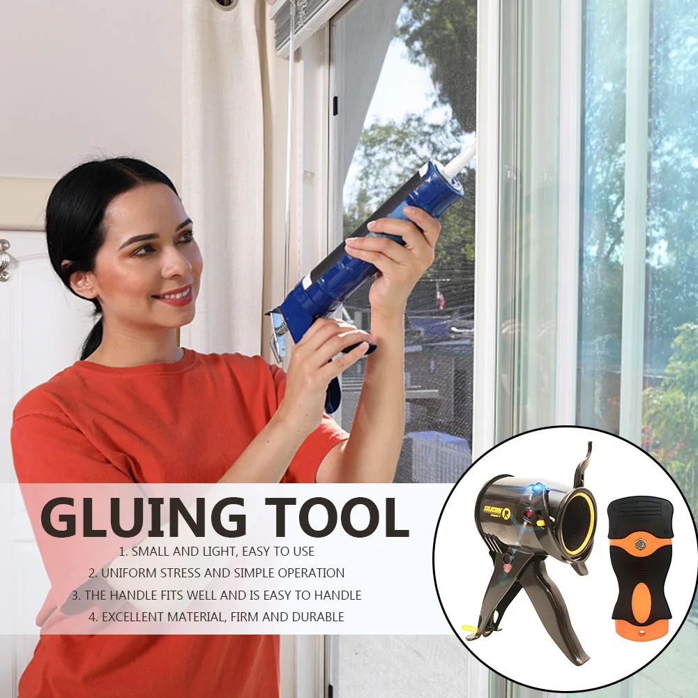 Caulking Gun with Scraper Compact Sealing Gun Paint Insulating Mastic ...