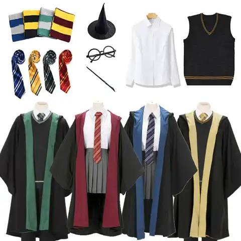 Hogwarts school uniform robes - купить недорого | AliExpress