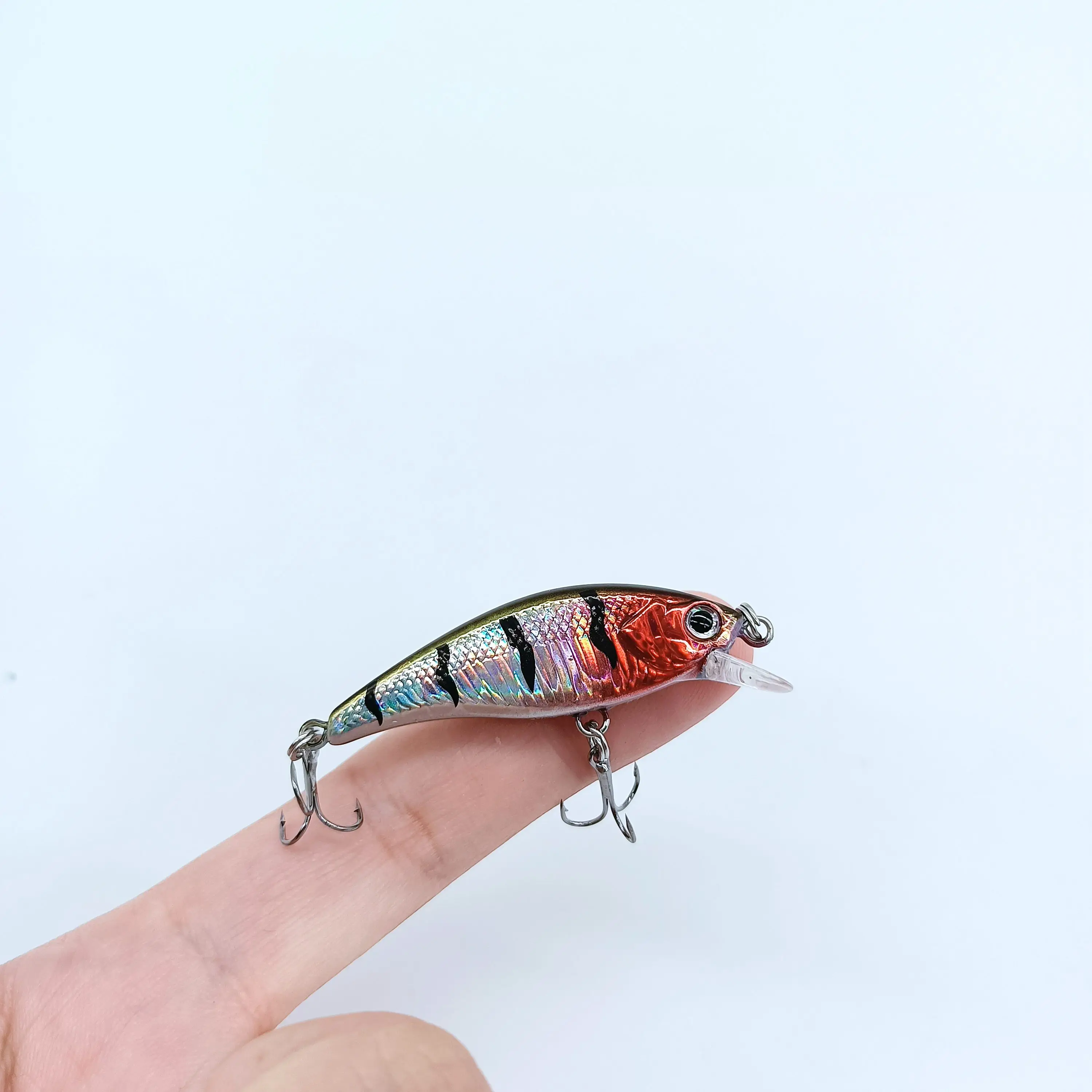 DUODUOYU 1PCS New Mini Minnow Fishing Lure 3.8g/50mm Long Casting Sinking Hard Bait Wobbler ...
