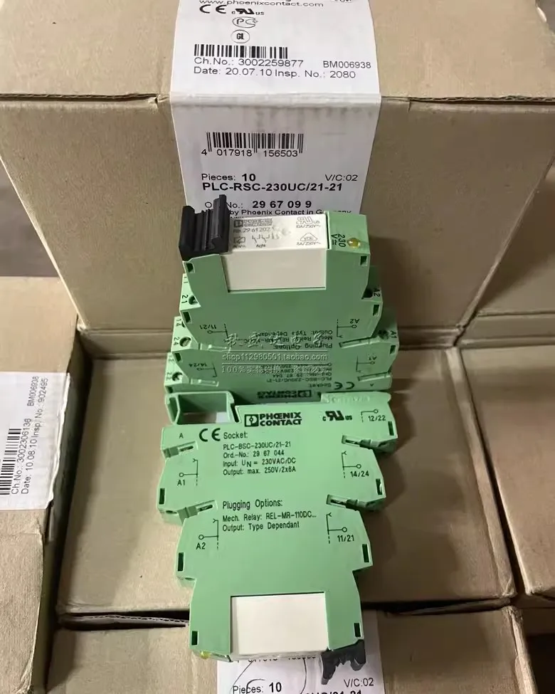 PLC-BSC-230UC/21-21 Relay RSC NO.:2967044 2967099! | AliExpress