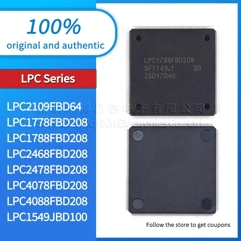 LPC1778FBD208 LPC1788FBD208 LPC2468FBD208 LPC2478FBD208 LPC4078FBD208 ...