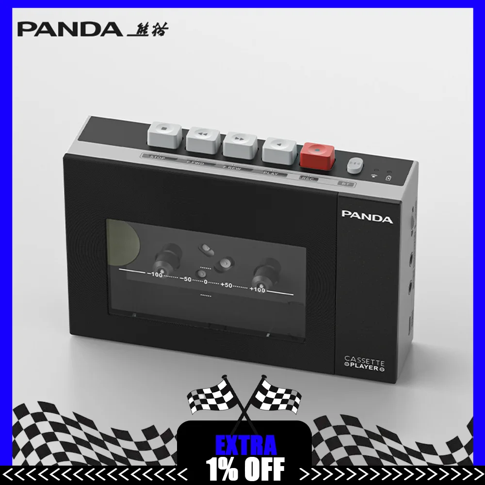 Портативный кассетный плеер Panda W10 | AliExpress