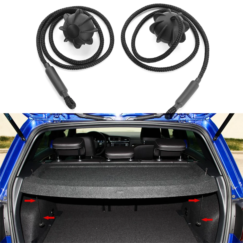 Car Parcel Shelf String Cord Tonneau Cover for Honda Civic Fit City Cry ...