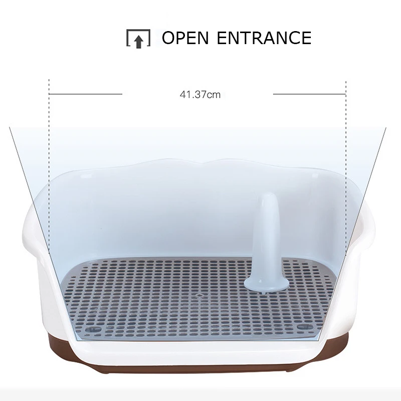 Pet Dog Toilet Puppy Potty Urinal Lavatory Basin Pee Training Tray ...