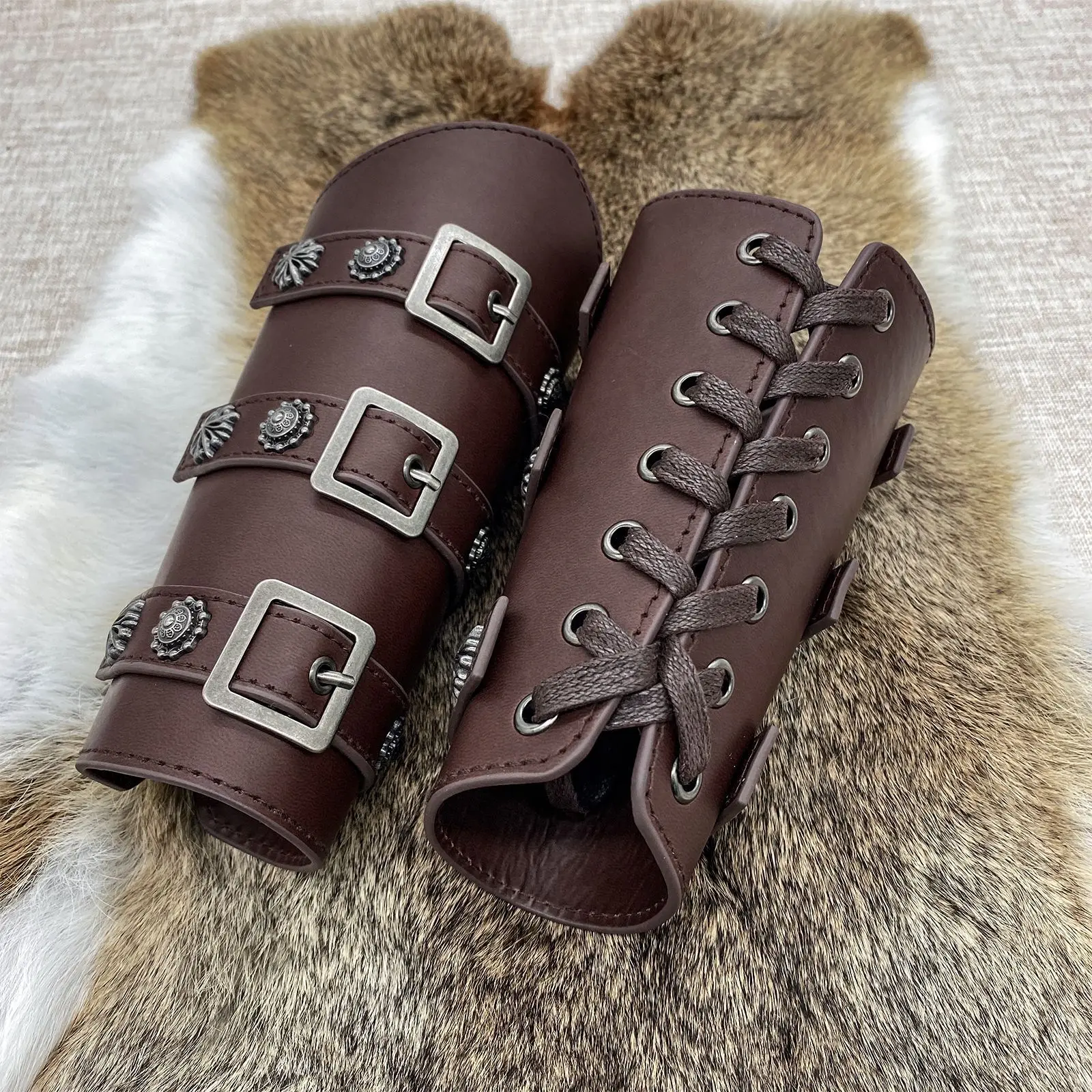 European Medieval Knight Arm Guard Cosplay Stage Costume Prop ...