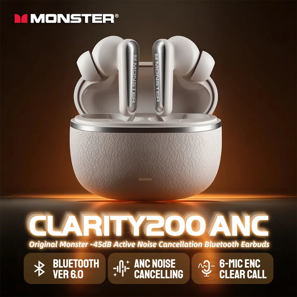 Monster Clarity 200 ANC Bluetooth наушники | AliExpress