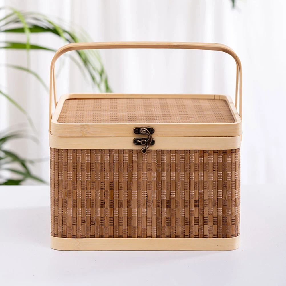이커. Кошик для хранения яиц. Бамбуковые плетеные домашние корзины с ...