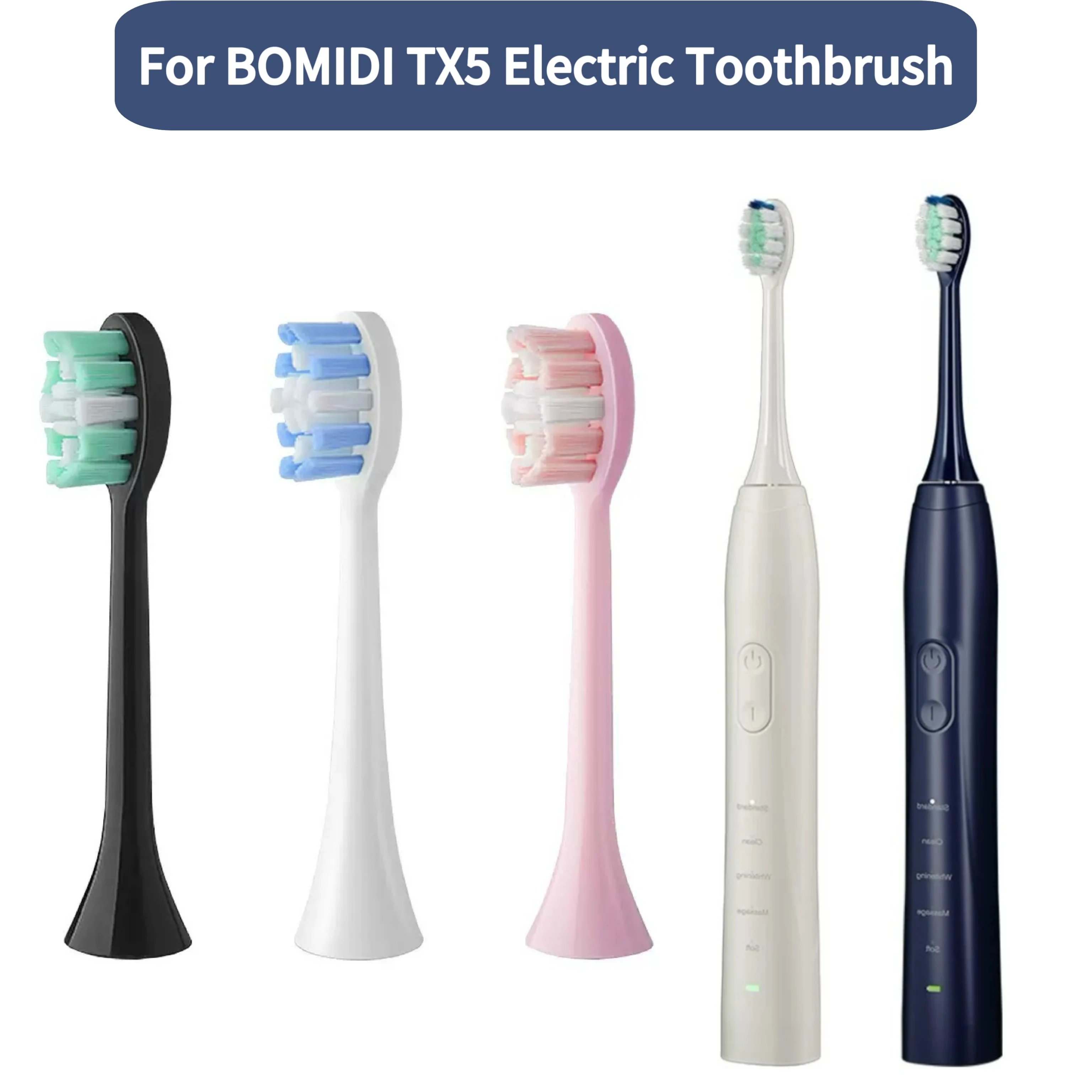 Сменная насадка для зубной щетки для электрической зубной щетки BOMIDI ...
