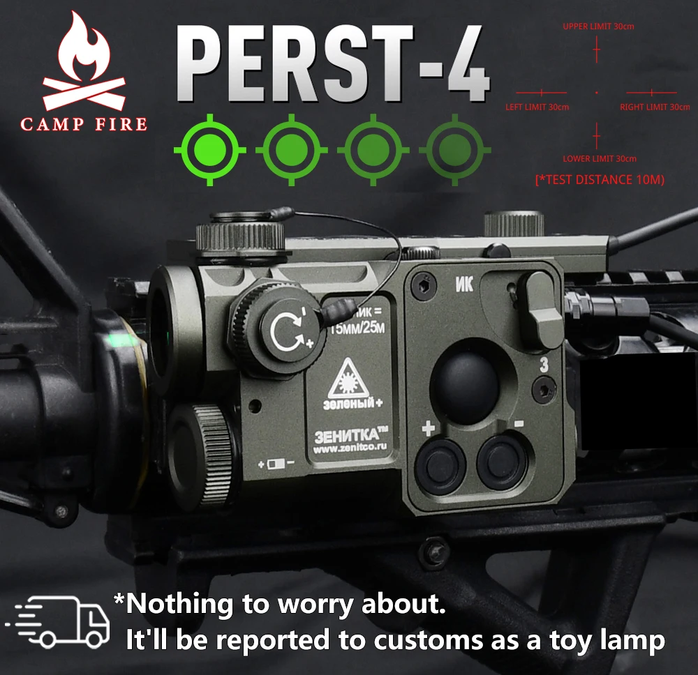 Тактический Zenitco Perst 4 PERST-4 RED Dot IR Aiming GEN.3.0 Gun ...