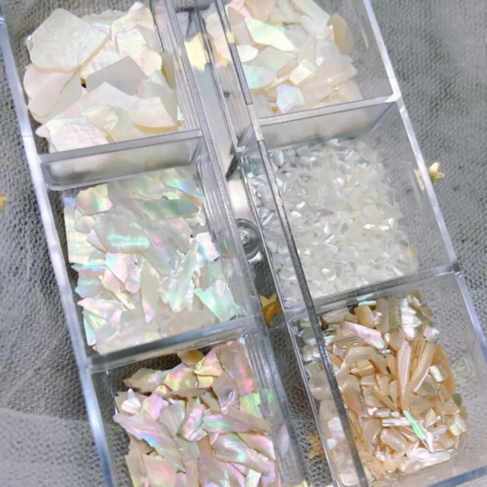 1 коробка, слюдяная нарезка, морская оболочка, искусственная кожа ...