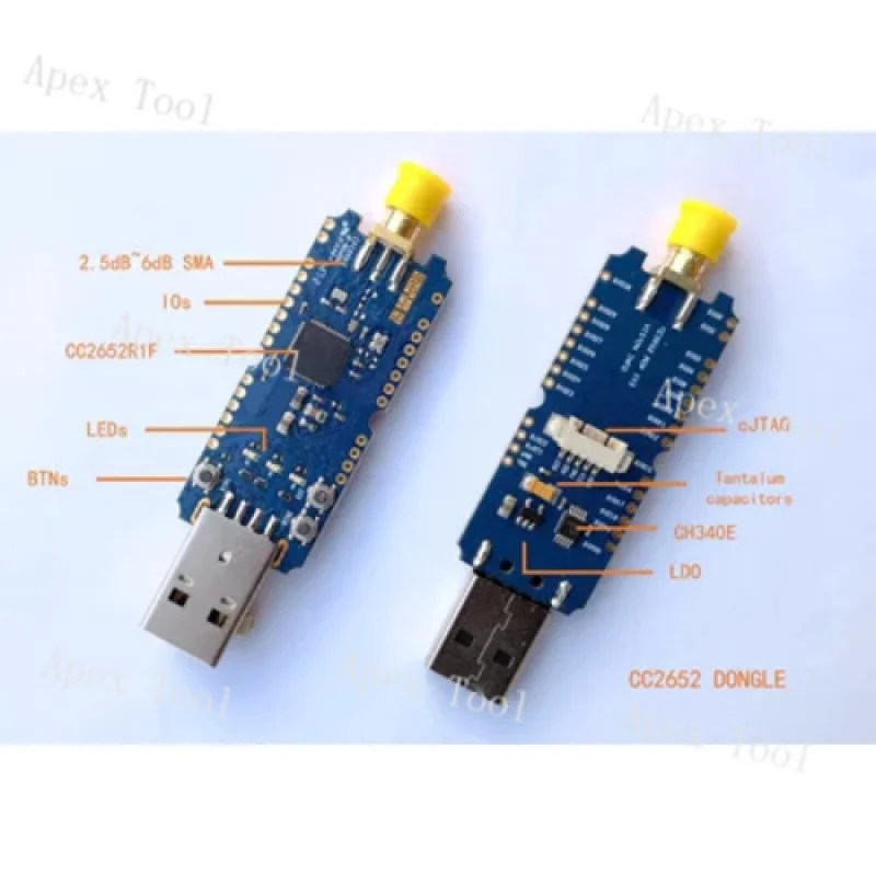 CC2652P CC2652 BLE Simplelink 2,4G Zigbee2MQTT Резьба Домашний помощник ...