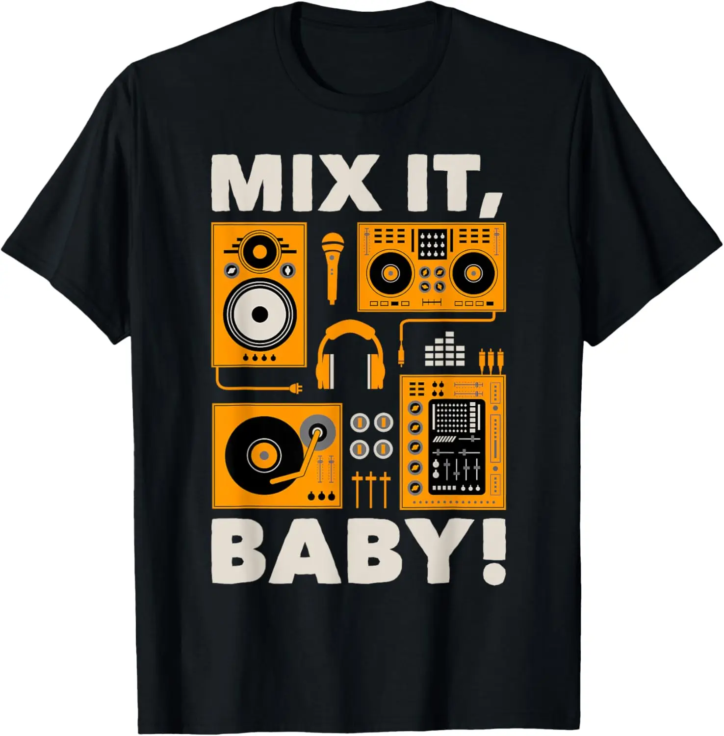 DJ Outfit EDM Mixing Music Футболка Deejay DJ | AliExpress