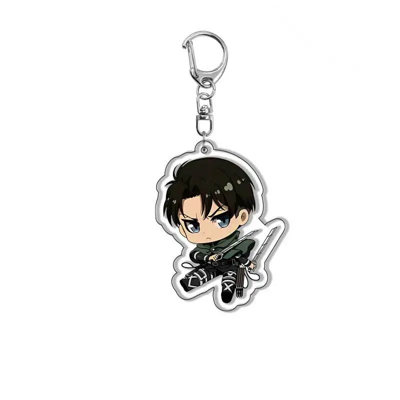 Attack on Titan Acrylic Keychain Eren Jaeger Mikasa Ackerman Armin ...
