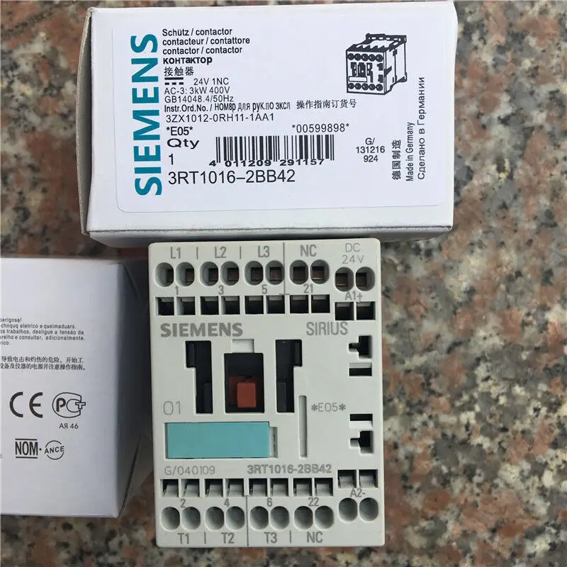 Контактор Siemens 3RT1016-2BB42 | AliExpress