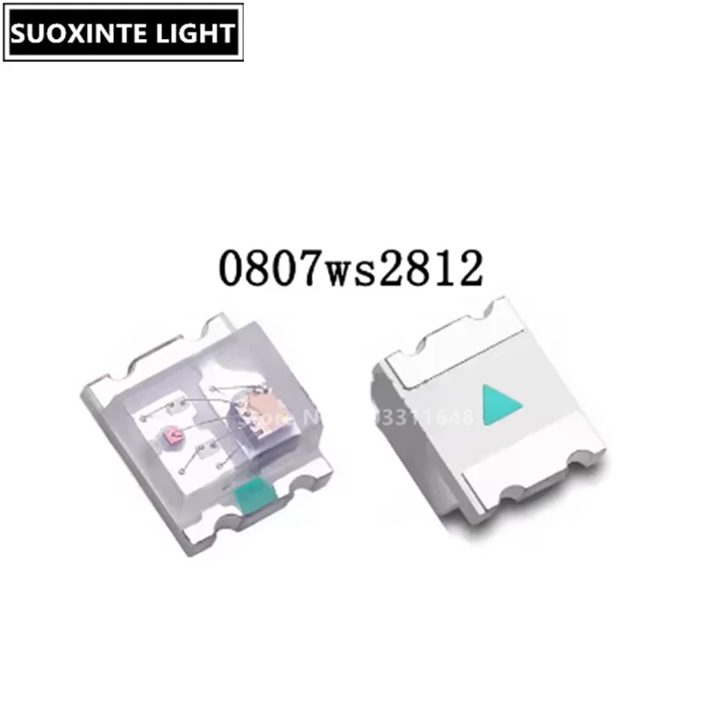 0807 WS2812 супер яркие RGB SMD СВЕТОДИОДНЫЙ 7-цветные встроенные IC ...