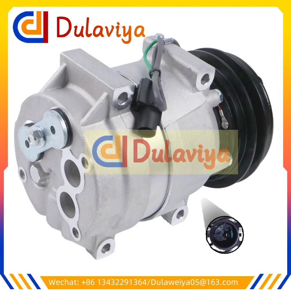 Компрессор переменного тока V5 24 В для Hyundai HL770-7A R160LC7 11Q6 ...