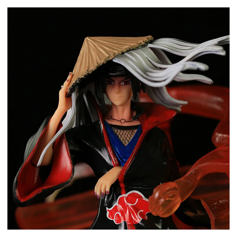Japanese Anime Ninja Character Uzumaki Uchiha Statue PVC Action Figure ...