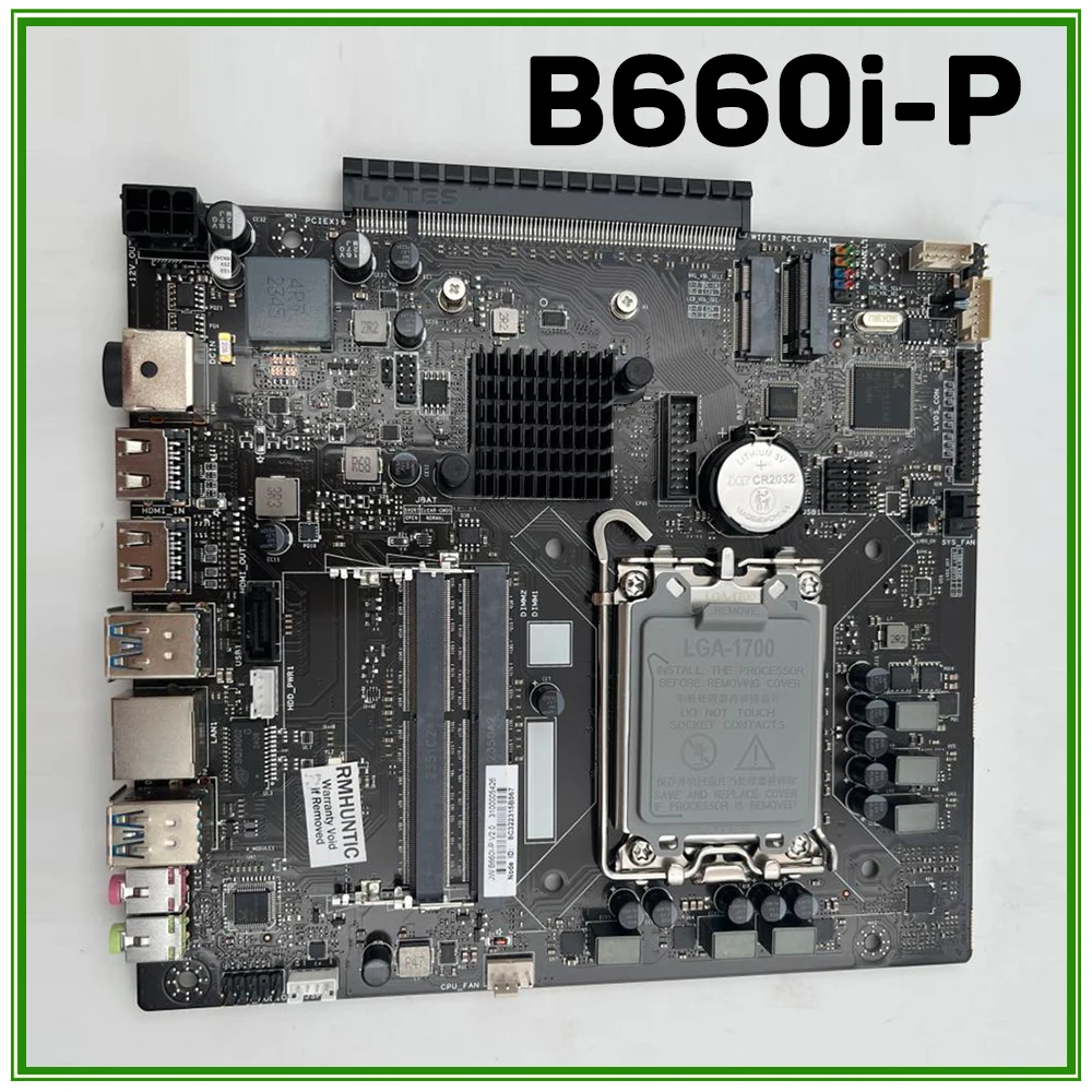 Материнская плата все-в-одном для JW Mini узла тонкая ITX B660i-P | AliExpress