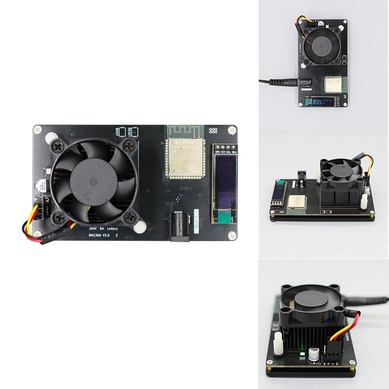 Bitaxe DIY Kit BM1397 Чип ASIC Miner с открытым исходным кодом BTC Solo ...