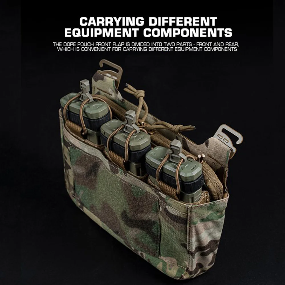 VULPO FCPC FCSK Plate Carrier Vest Chest Rig Tactical DOPE Front Flap