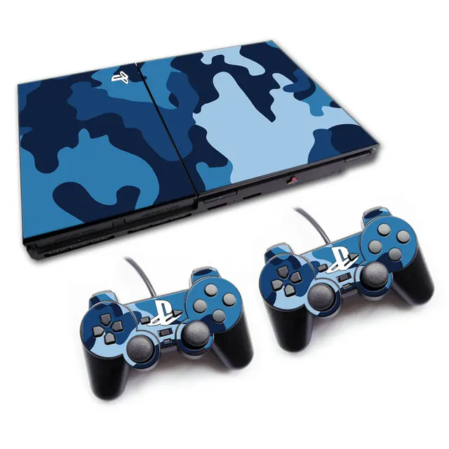 Для PS2 slim 70000 наклейка на консоль камуфляжные наклейки | AliExpress