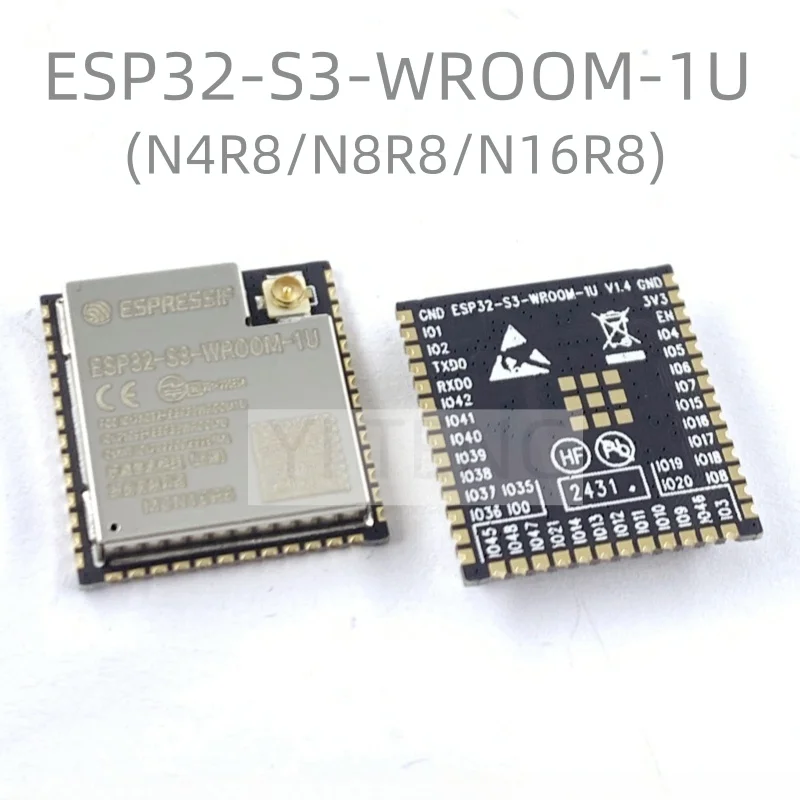 ESP32-S3-WROOM-1U-N16R8/N8R8/N4R8 Wi-Fi+BT 5.0 модуль MCU | AliExpress