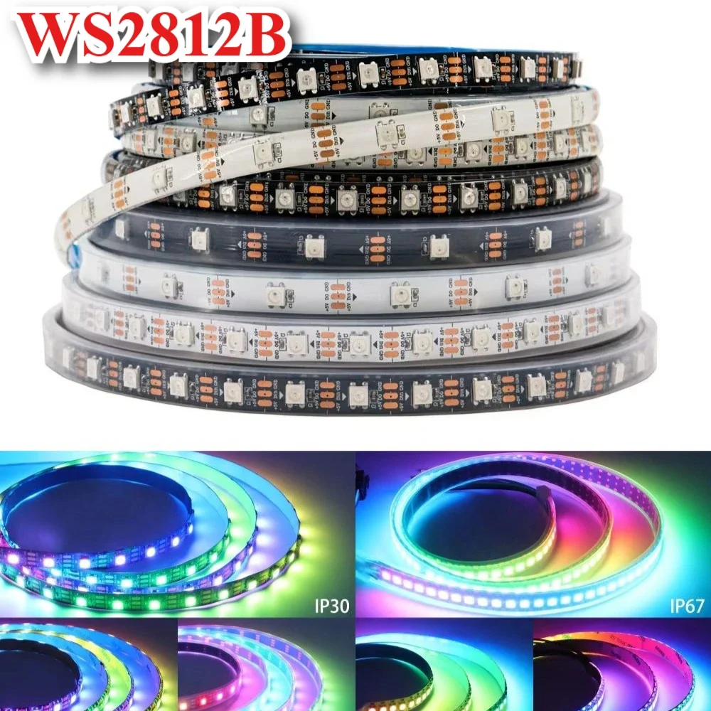 RGB светодиодная лента WS2812B | AliExpress