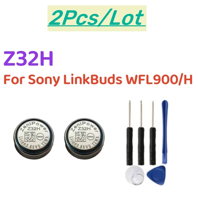 2 шт. Z32H 3,85 В аккумулятор для Sony LinkBuds WFL900/H WF-L900 WF ...