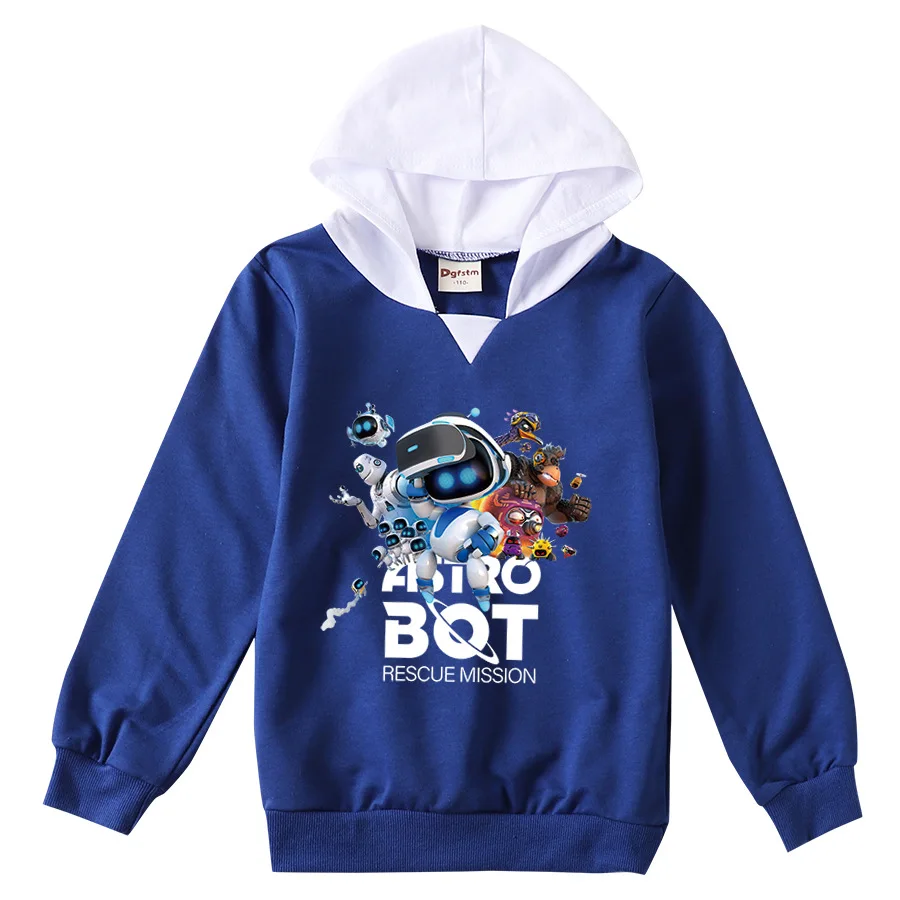 Hot Game ASTRO BOT Clothes Kids Astros Playroom Cartoon Anime Hoodie ...
