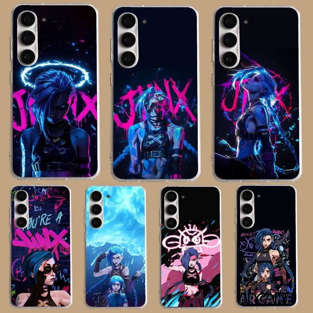 L-LoL J-JINX Girls Power Phone Case For Samsung Galaxy A52 A12 A51 S21 ...