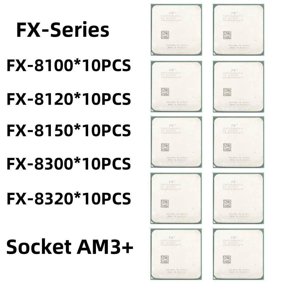 Процессоры AMD FX 8320, 8300, 8150, 8120, 8100 (10 шт.) | AliExpress