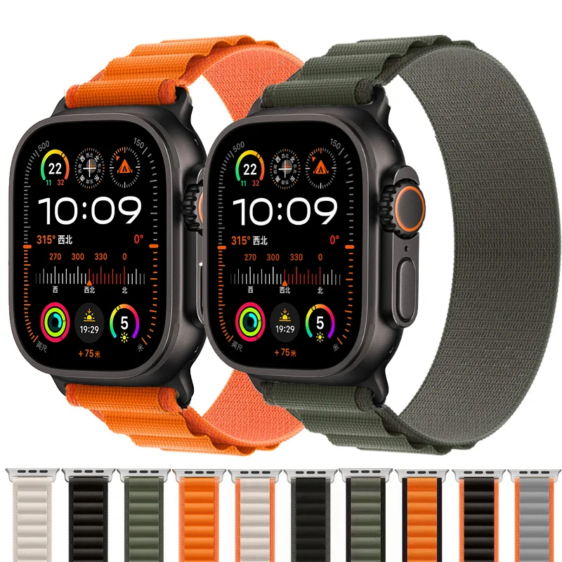 Alpine Loop для Apple watch Band ultra 2 49 мм 44 мм 45 мм 40 мм 41 мм ...