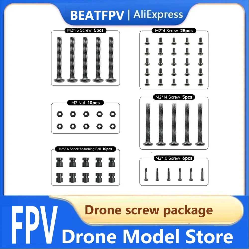 Пакет винтов BETAFPV: для Pavo20/Pro, Meteor65/75 Pro O4, Cetus X ...