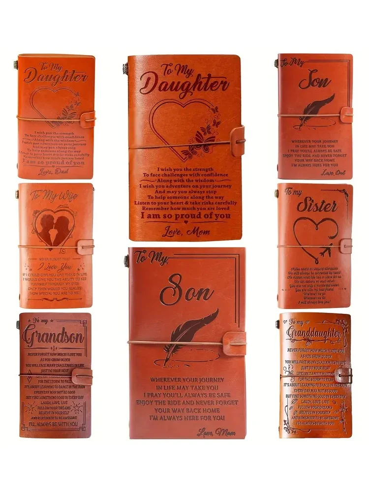 1 шт., ретро-блокнот из ПУ кожи | AliExpress