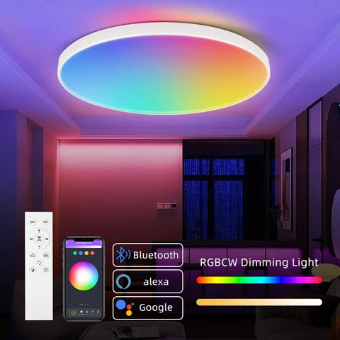 Smart rgb ceiling light - купить недорого | AliExpress