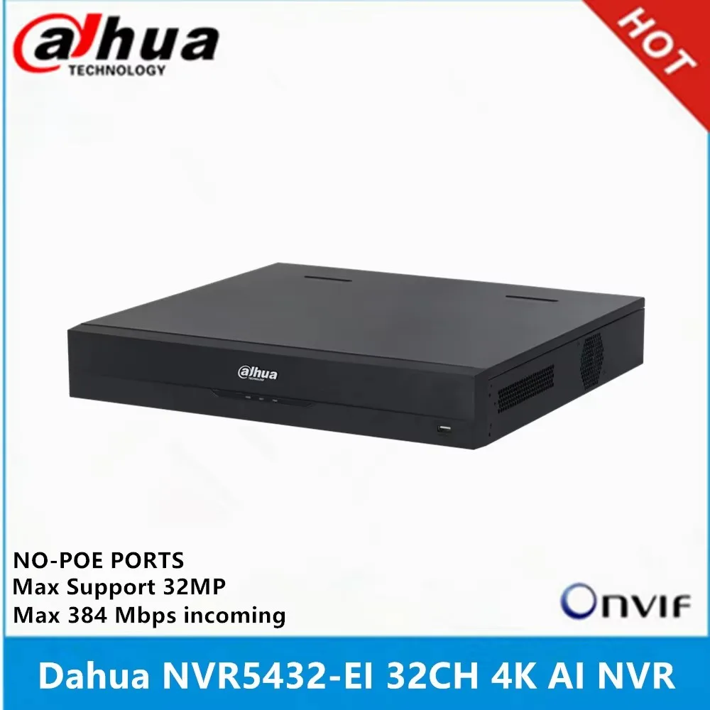 Dahua NVR5432-EI 32-канальный сетевой видеорегистратор с искусственным интеллектом и NVR5464-EI ...