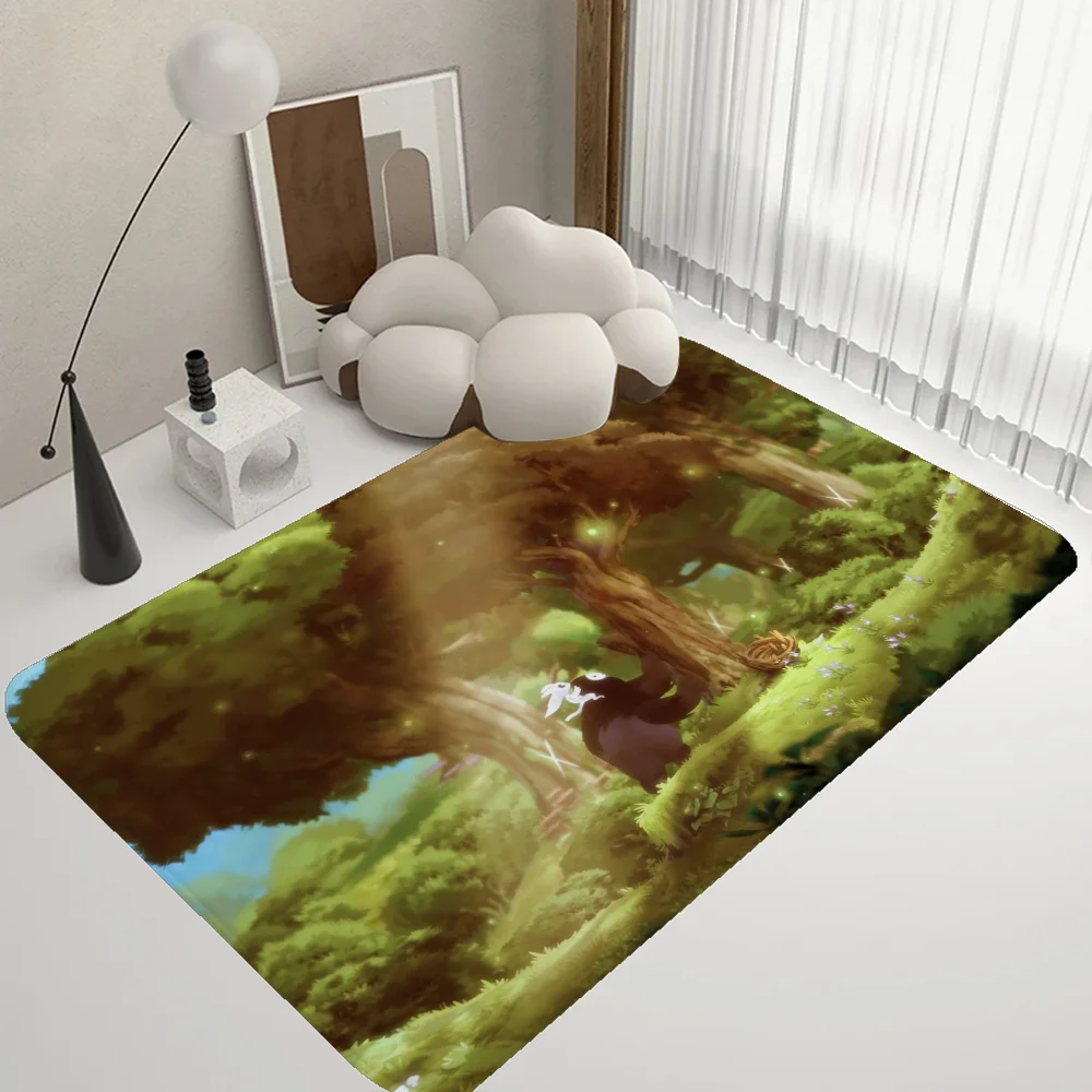 Ori And The Blind Forest Floor Mat Rectangle Anti-slip Home Soft Badmat ...