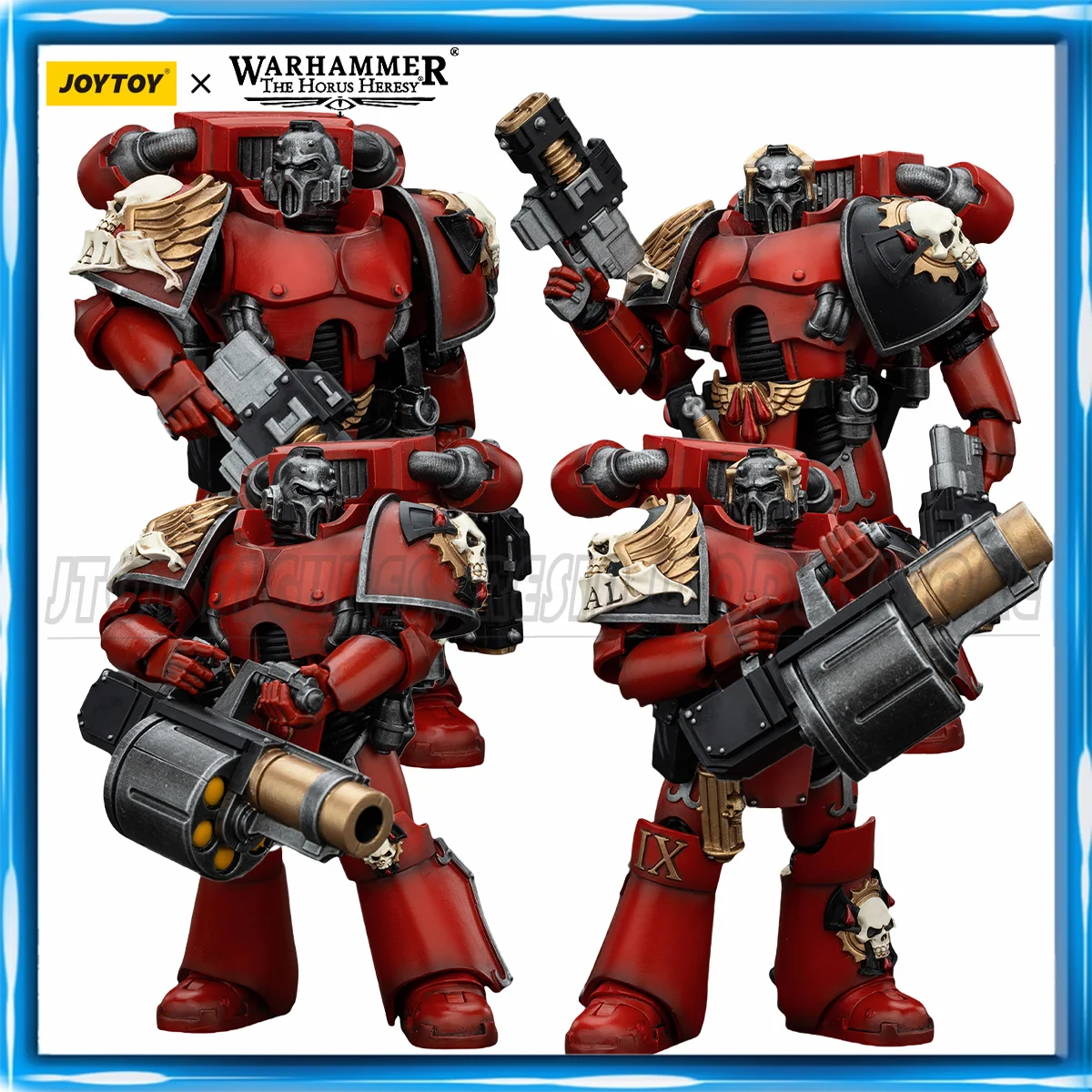 JOYTOY Warhammer 40k Фигурки Blood Angels Angel's Tears Squad 4 шт ...