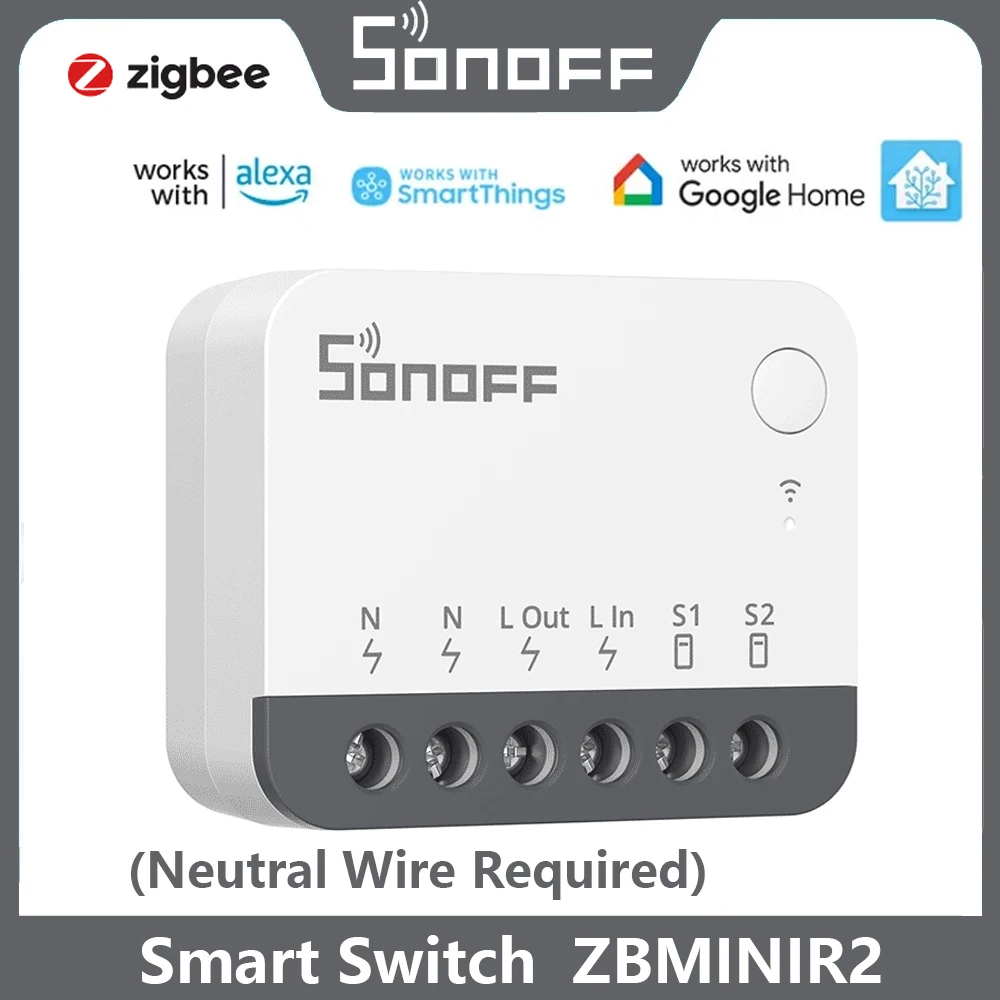 SONOFF Zbminir2 Extreme Zigbee Smart Switch Умный дом DIY Модуль ...