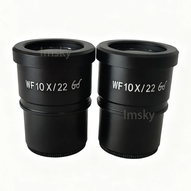 2 шт. WF10X22 мм окуляры для микроскопа VBNM | AliExpress