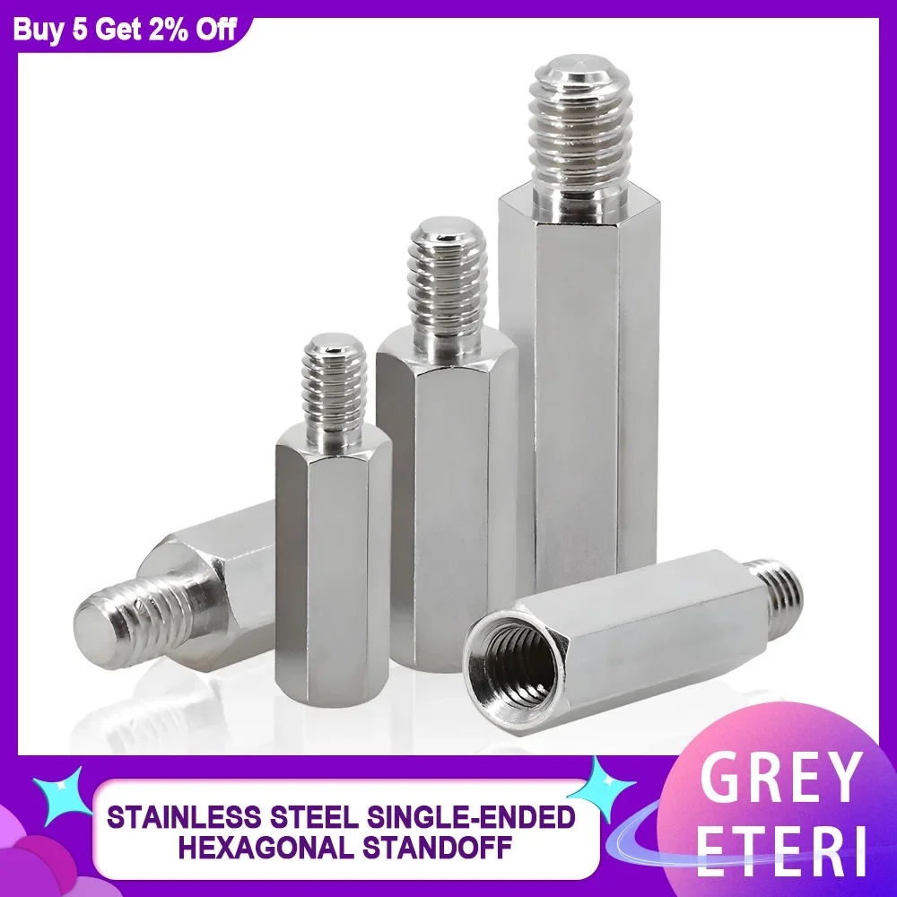 M6 M8 M10 Male to Female Hex Standoff PCB Motherboard Rack Stud Mount ...