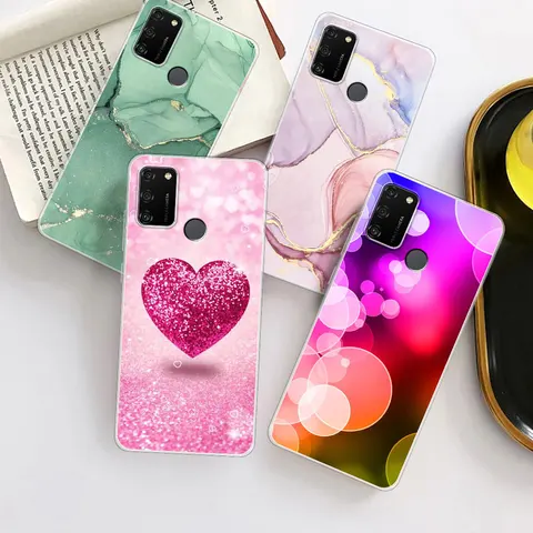 Чехол honor 9a прозрачный - купить недорого | AliExpress