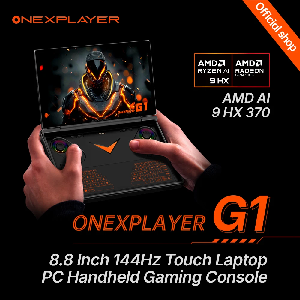 Игровой ноутбук one GX, 8", 32ГБ/1ТБ, 32ГБ/2ТБ, 64ГБ/2ТБ, 64ГБ/4ТБ, R7 ...