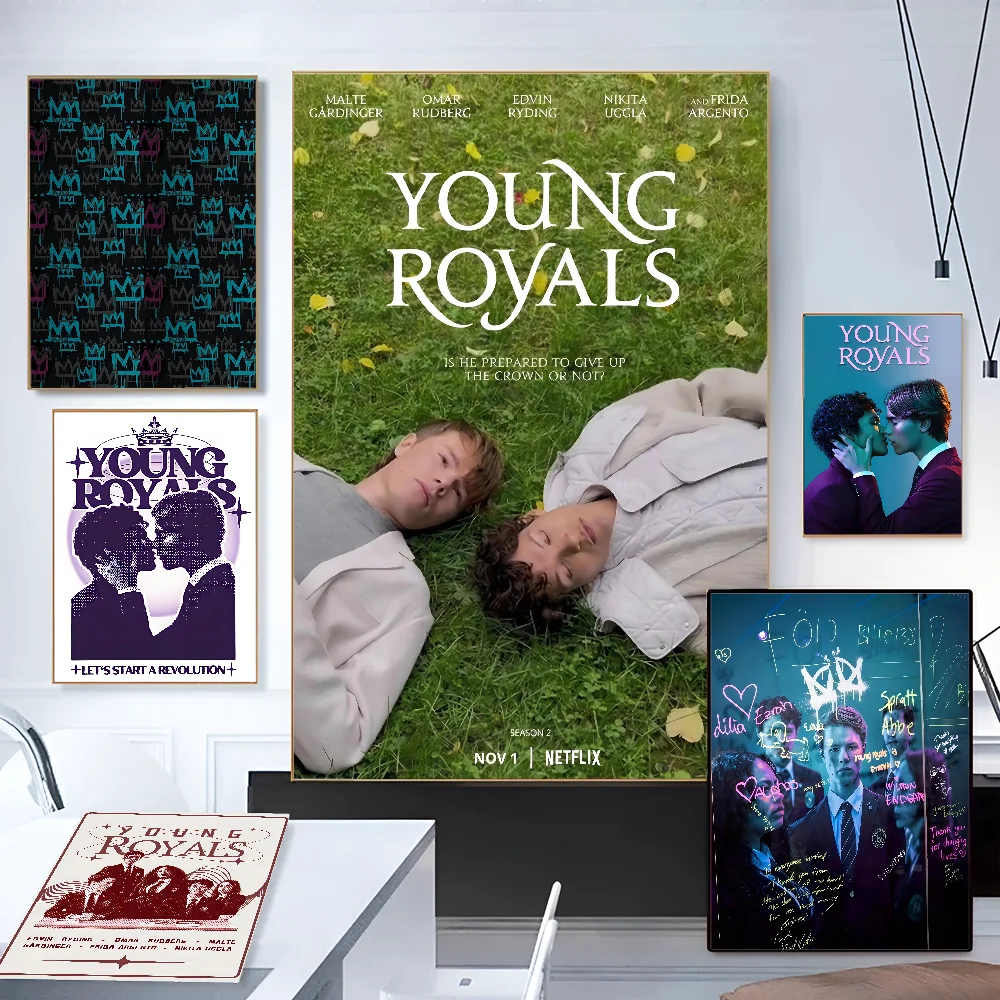 Young Royals TV Show Poster Paper Print Home Living Room Bedroom ...