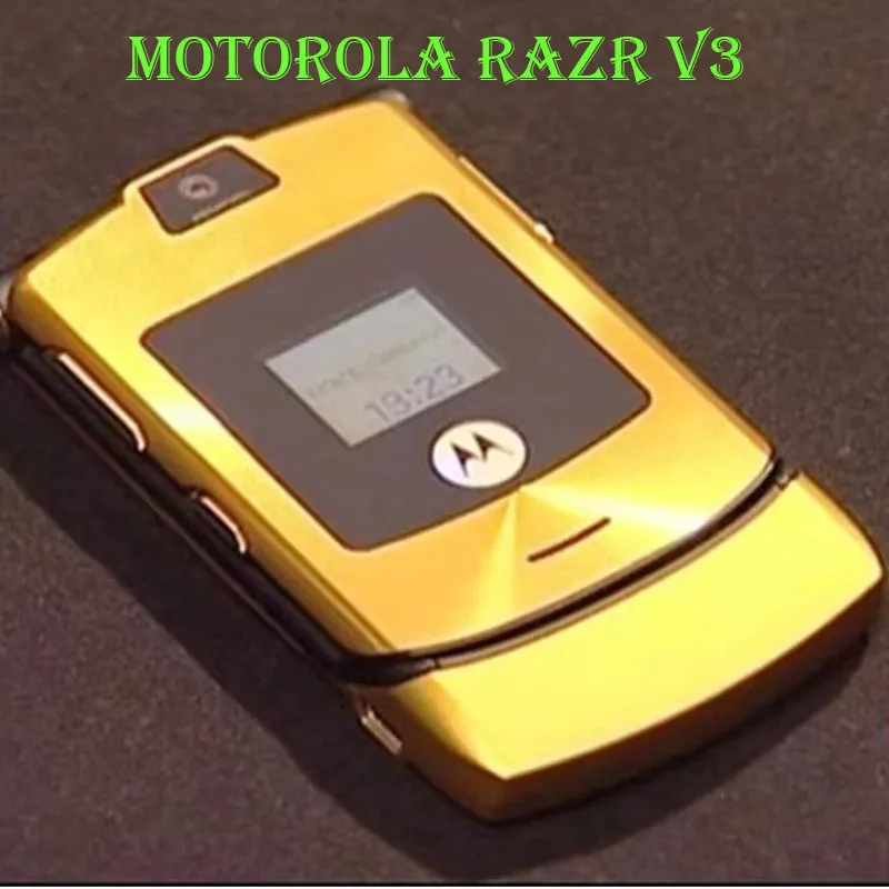 Motorola Razr V3 оригинальный разблокированный раскладной двойной ...