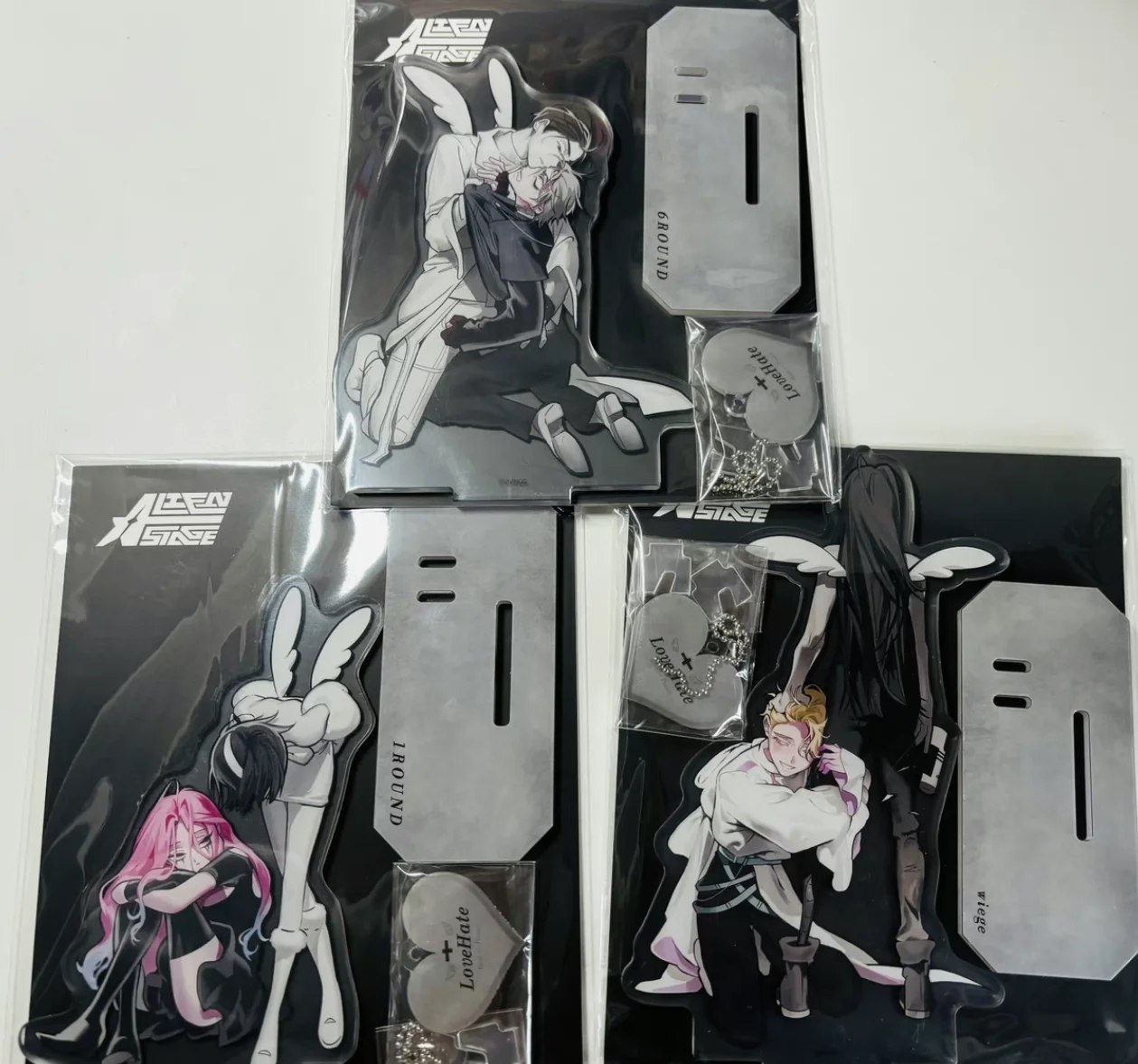 Новинка 2025 года, акриловая подставка Alien Stage Love hate San yue ...