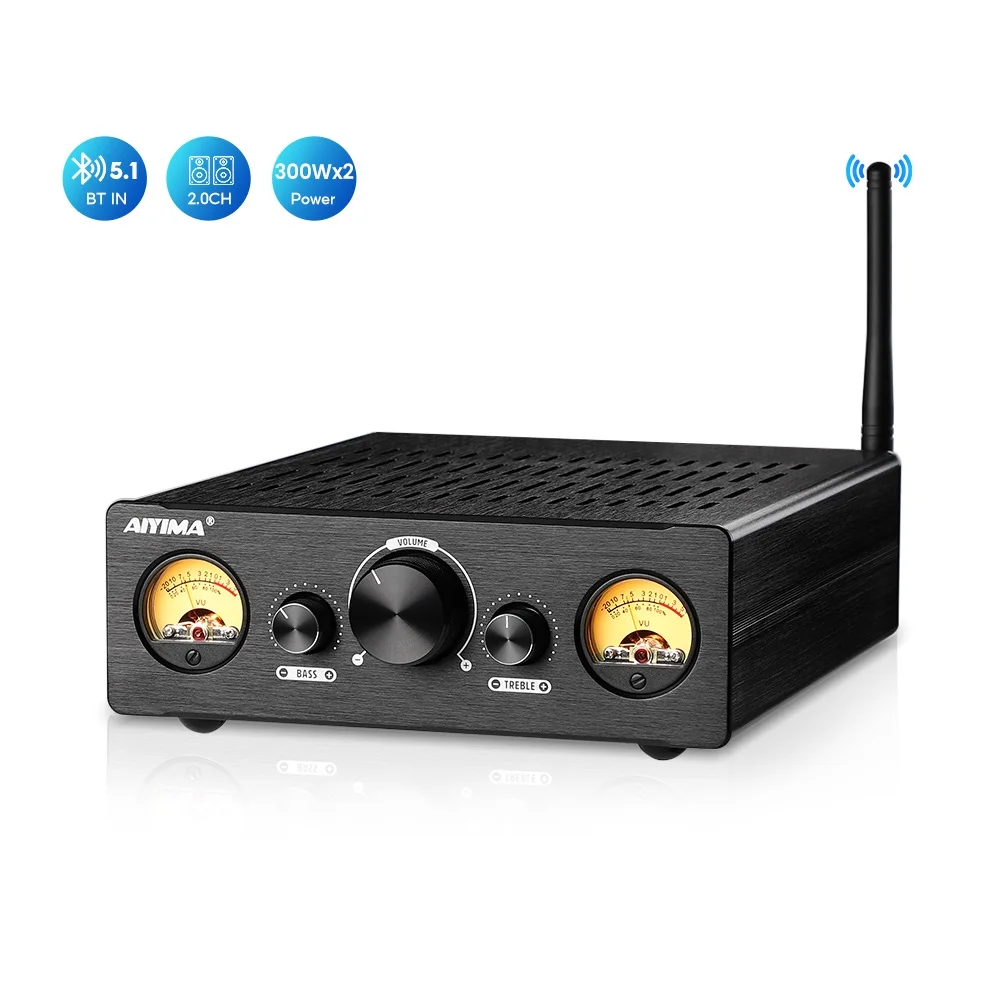 AIYIMA Bluetooth усилитель TPA3255 QCC3035 | AliExpress