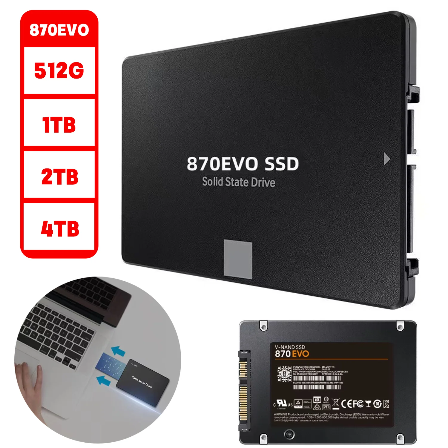 EVERGENESIS 870 EVO 4ТБ SATA III SSD | AliExpress